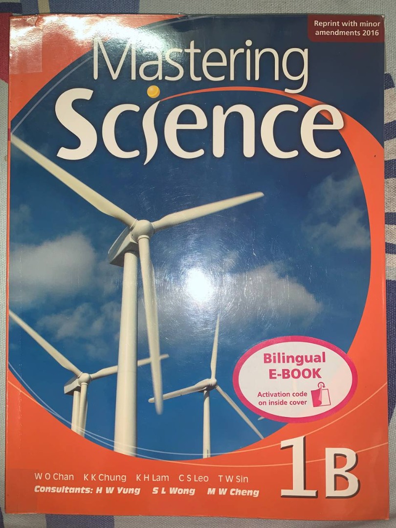 Mastering Science 1B, 興趣及遊戲, 書本 & 文具, 教科書 - Carousell
