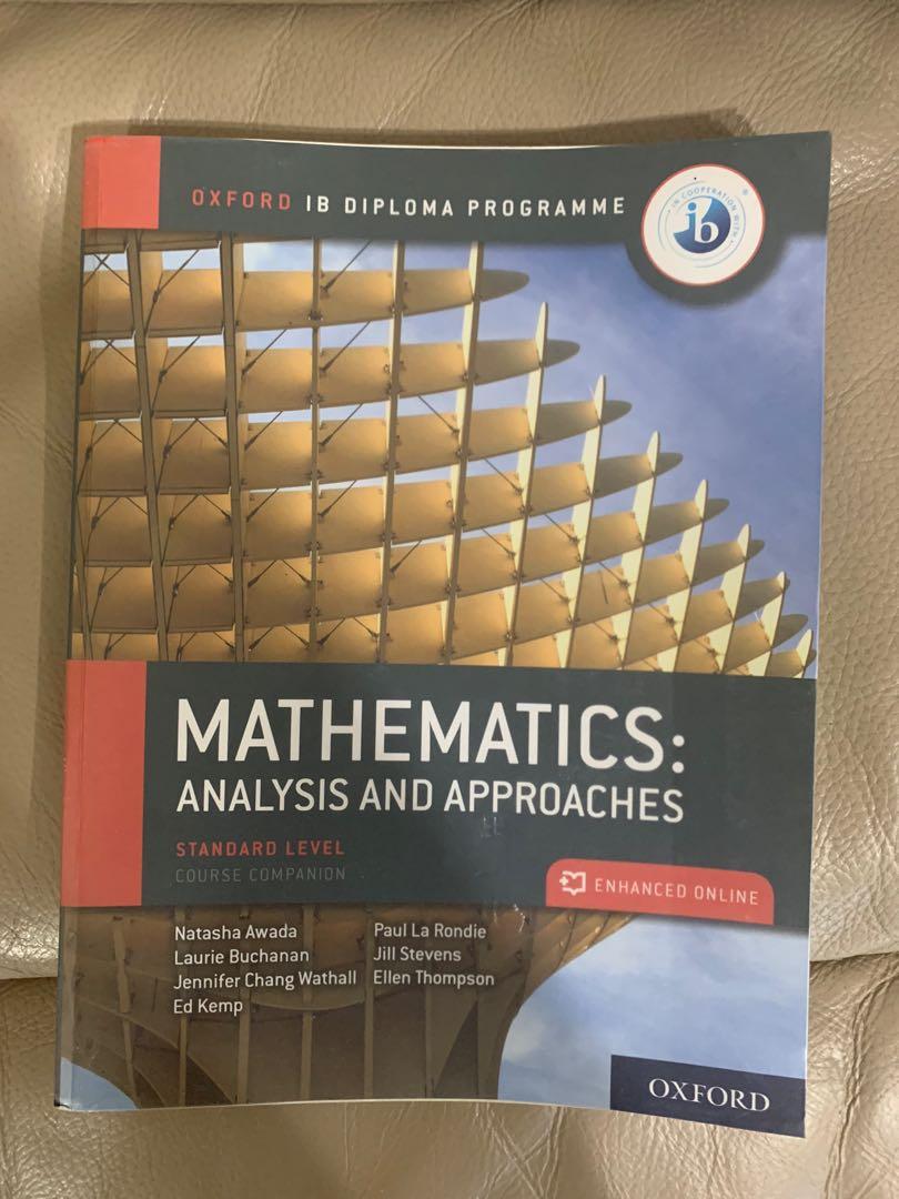 Mathematics IB AA SL Oxford Course Companion, 興趣及遊戲, 書本 & 文具, 書本及雜誌 ...