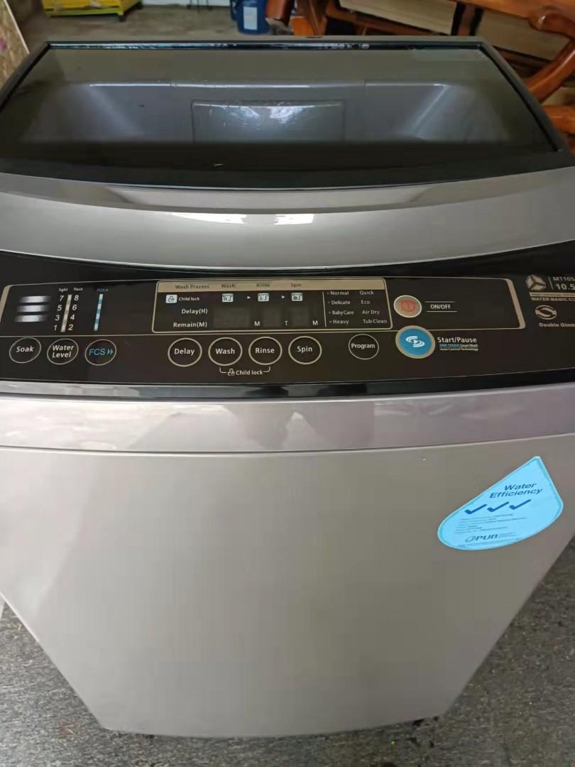Media 10.5KG washing machine, TV & Home Appliances, Washing Machines ...