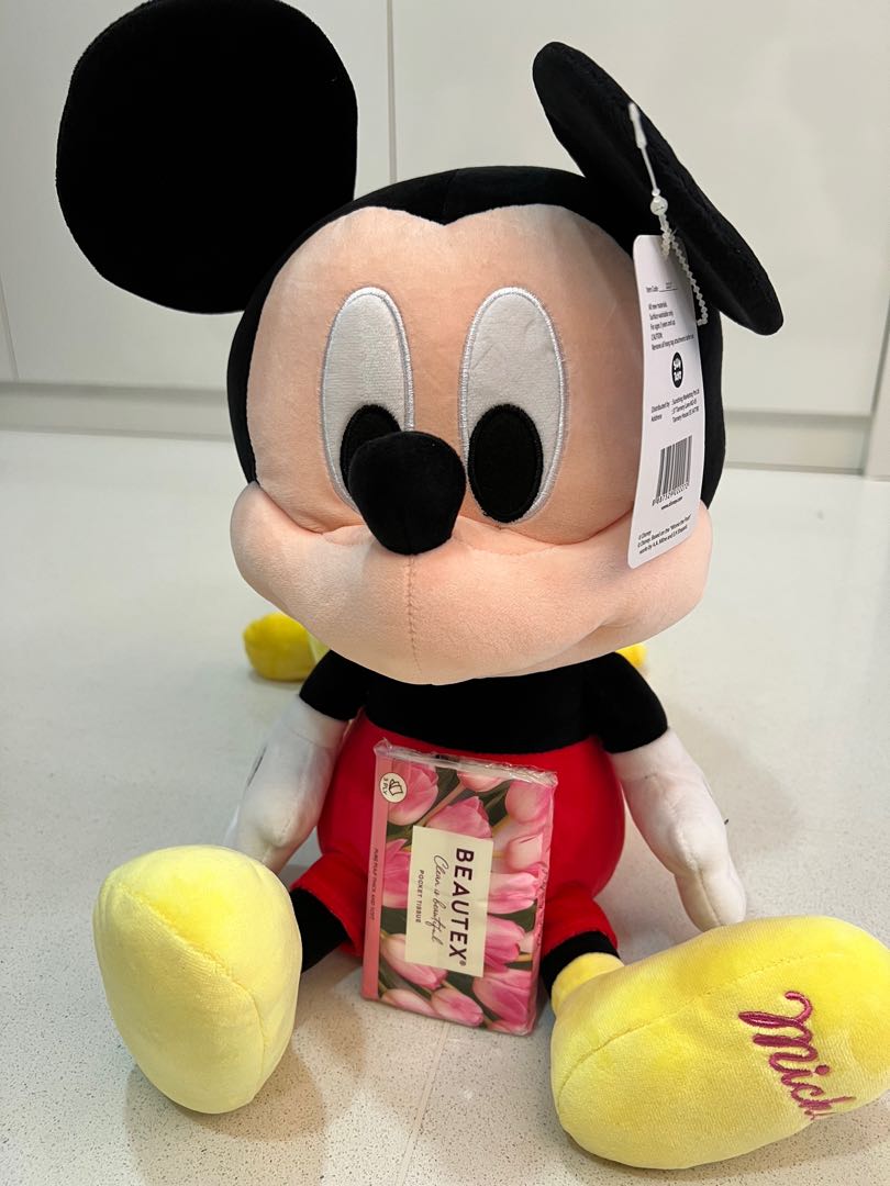 Mickey Mouse Soft Toy, Hobbies & Toys, Toys & Games on Carousell