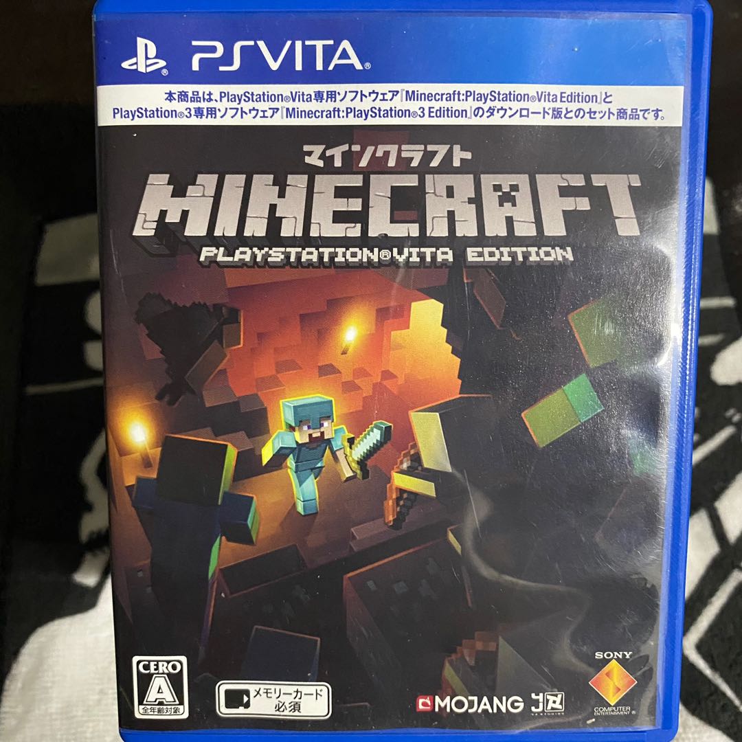Minecraft Playstation Vita Edition, Video Gaming, Video Games ...