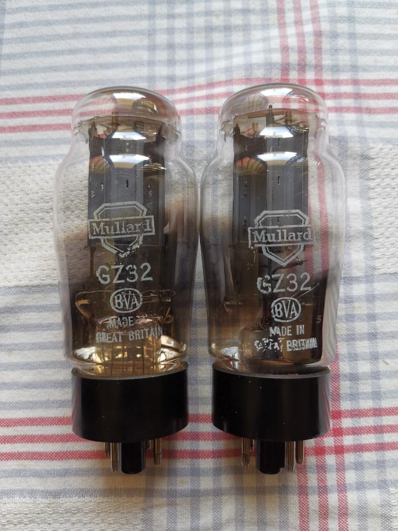 Mullard GZ32 - Matched Pair, Audio, Other Audio Equipment on Carousell