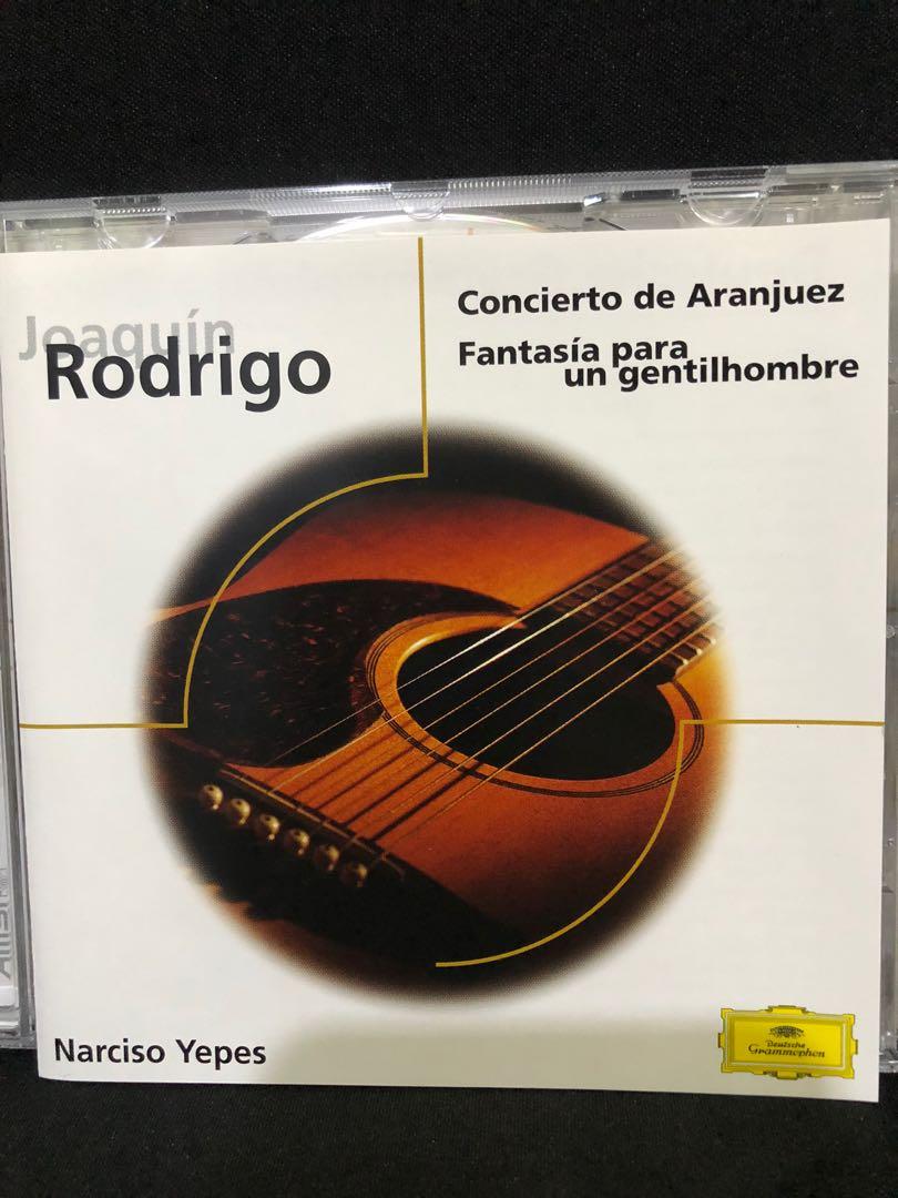 Narciso Yepes - Joaquin Rodrigo : Concierto de Aranjuez, Hobbies & Toys, Music & Media, CDs ...