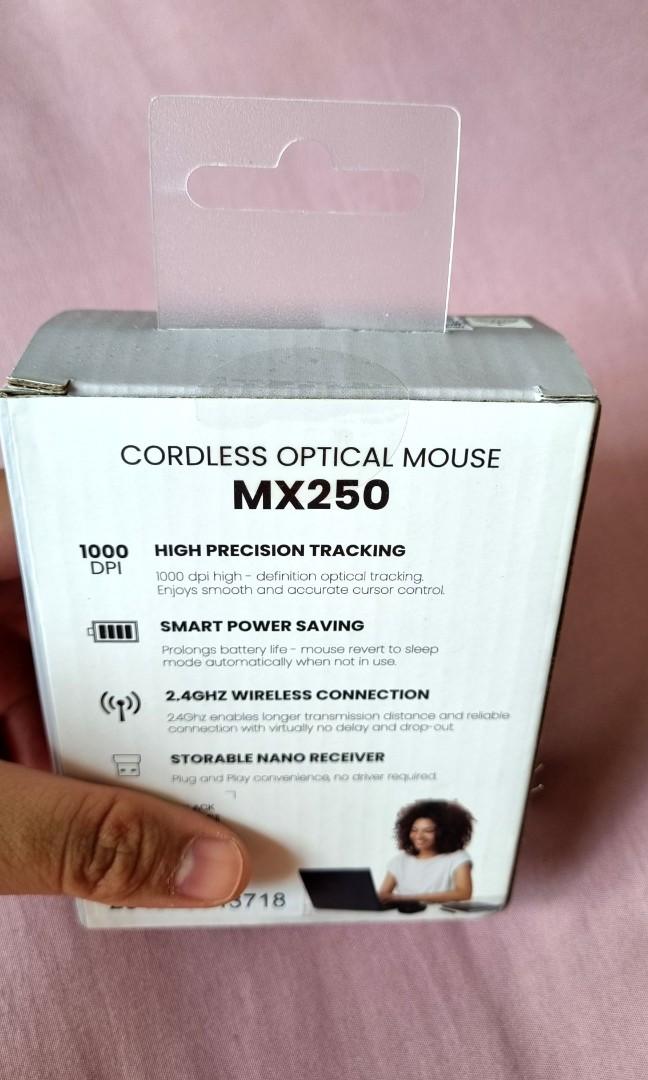 [NEW] MX250 Sensonic Cordless Optical Mouse, Computers & Tech, Parts ...