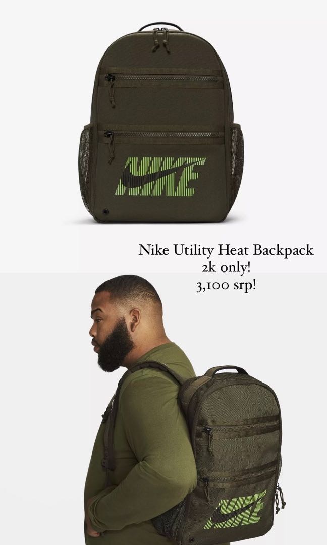 Nike Heat Backpack, Men's Fashion, Bags, Backpacks on Carousell
