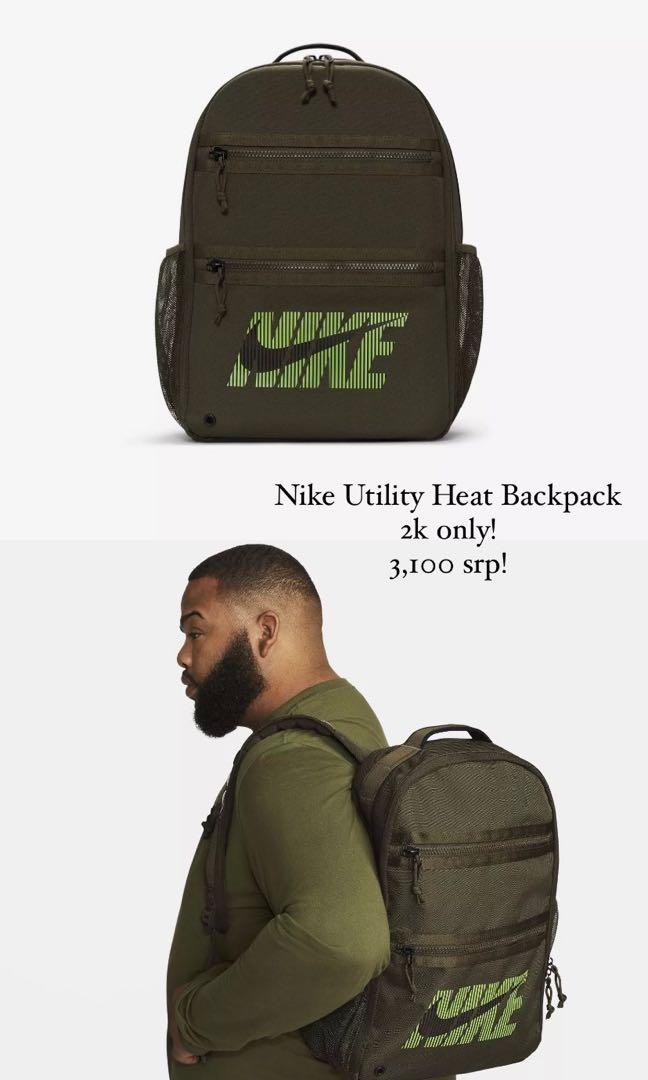 Nike Heat Backpack, Men's Fashion, Bags, Backpacks on Carousell