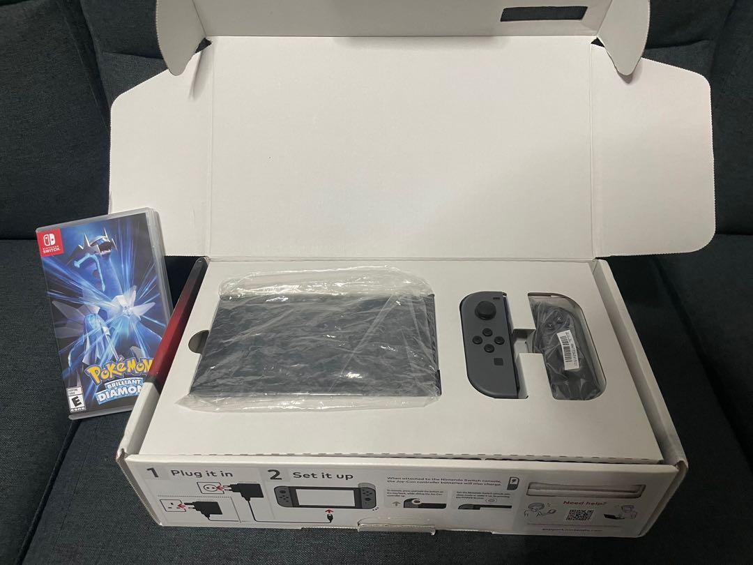 Nintendo FULL SET Switch Console with Pokémon Arc, Video Gaming, Video ...