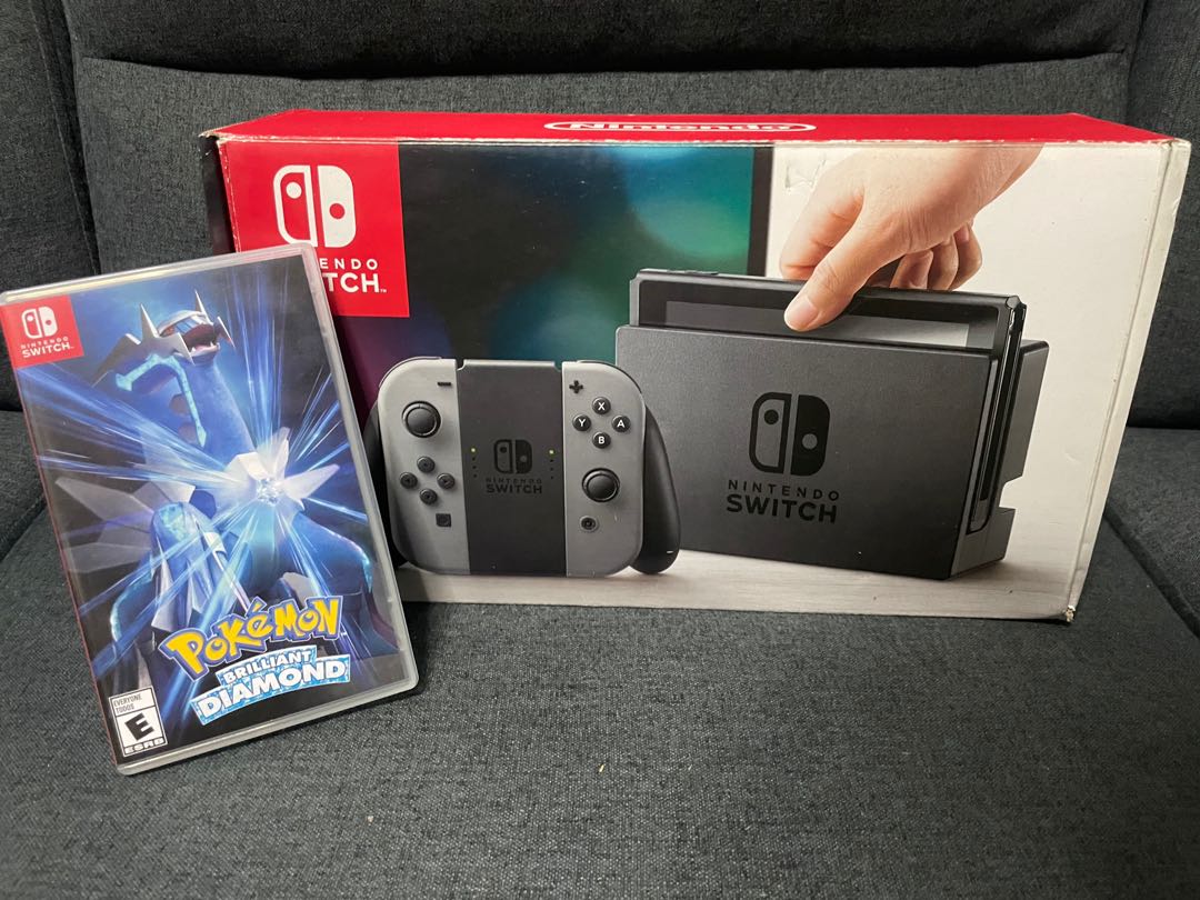Nintendo FULL SET Switch Console with Pokémon Arc, Video Gaming, Video ...