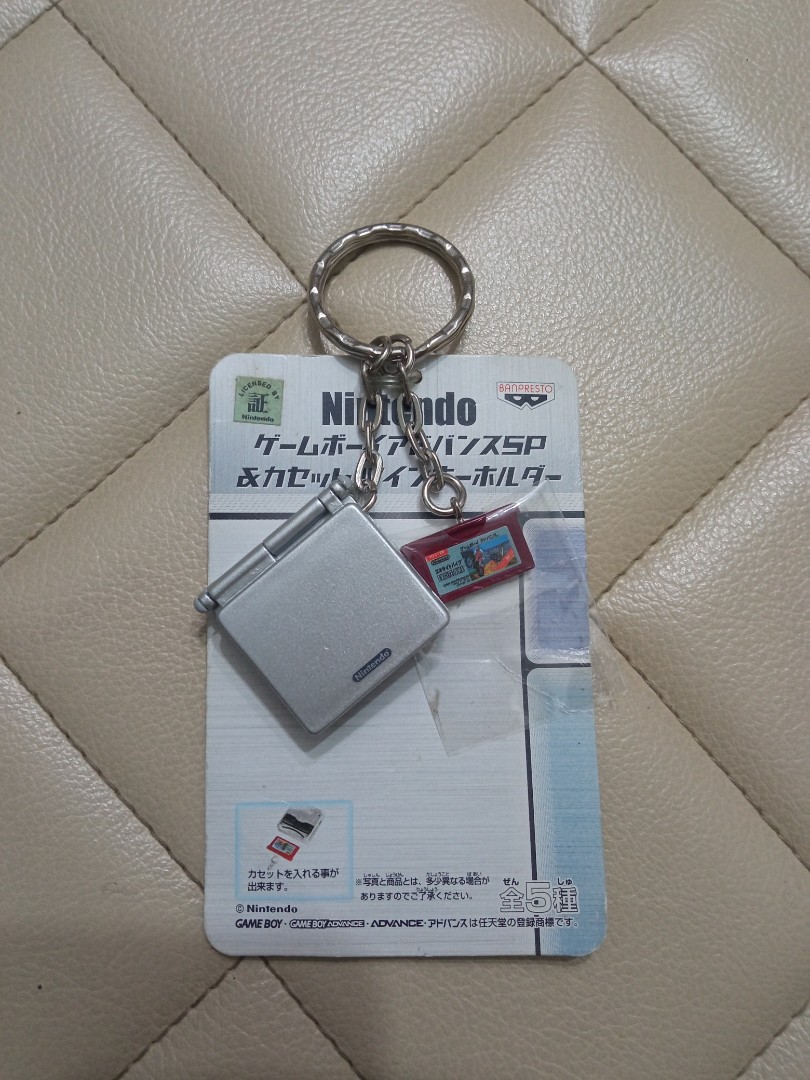 Nintendo Handy Game History Miniature Figure Key Chain GAME BOY ...
