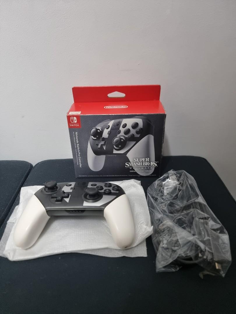 Nintendo Switch Super Smash Bros Pro Controller, Video Gaming, Gaming Accessories, Controllers ...