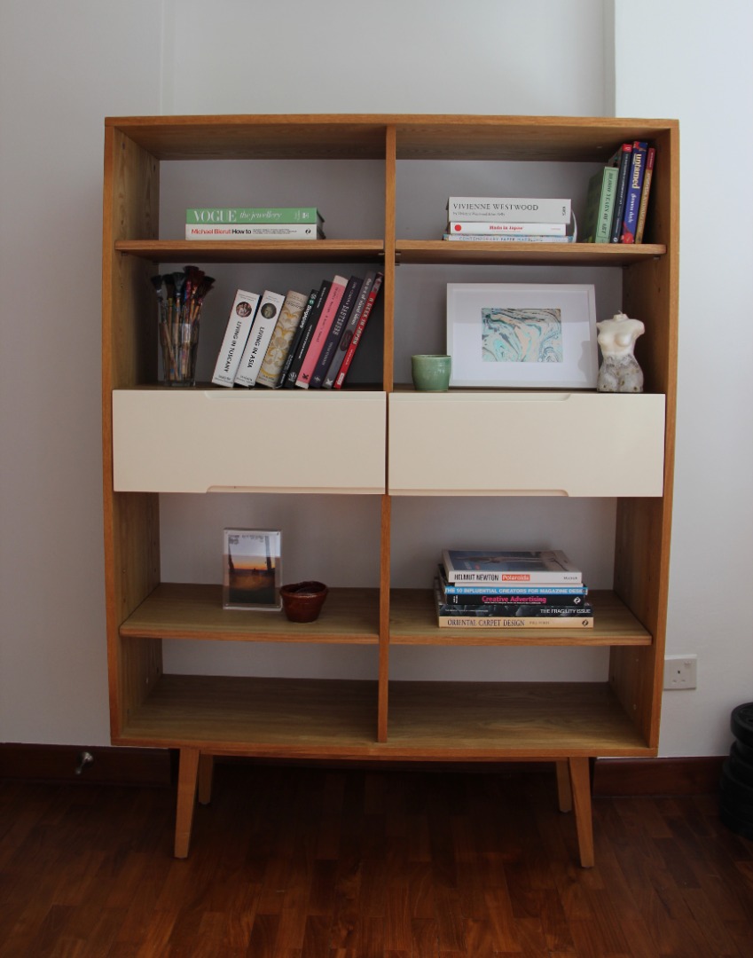 Nordic Design Book Shelf & Display Shelf, Furniture & Home Living ...