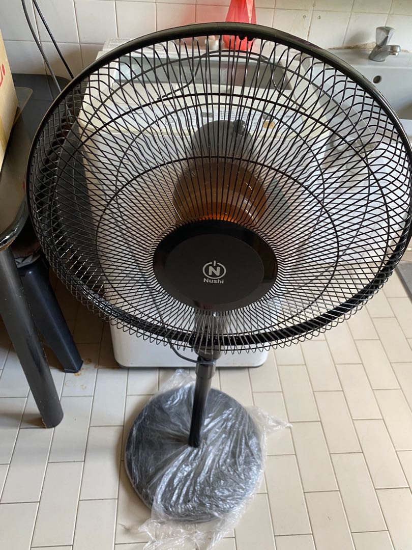 Nushi stand fan, TV & Home Appliances, Air Conditioners & Heating on ...