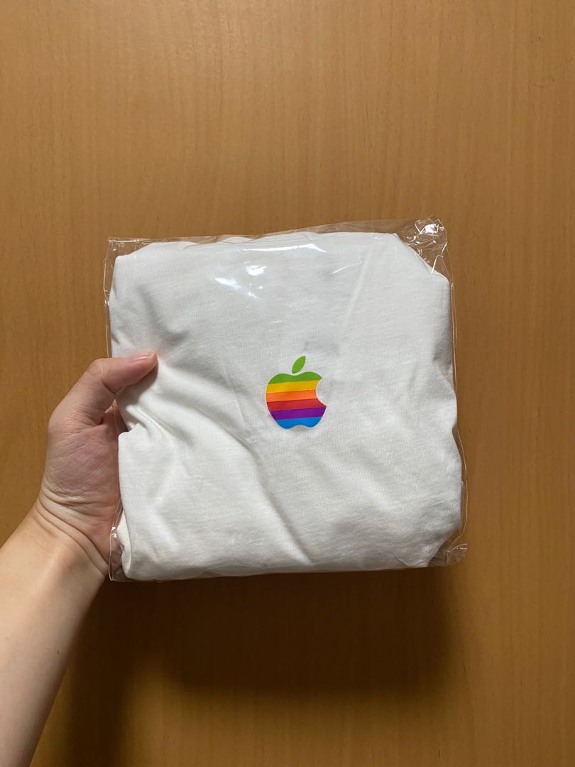 Official Apple Tshirt, Men's Fashion, Tops & Sets, Tshirts & Polo ...