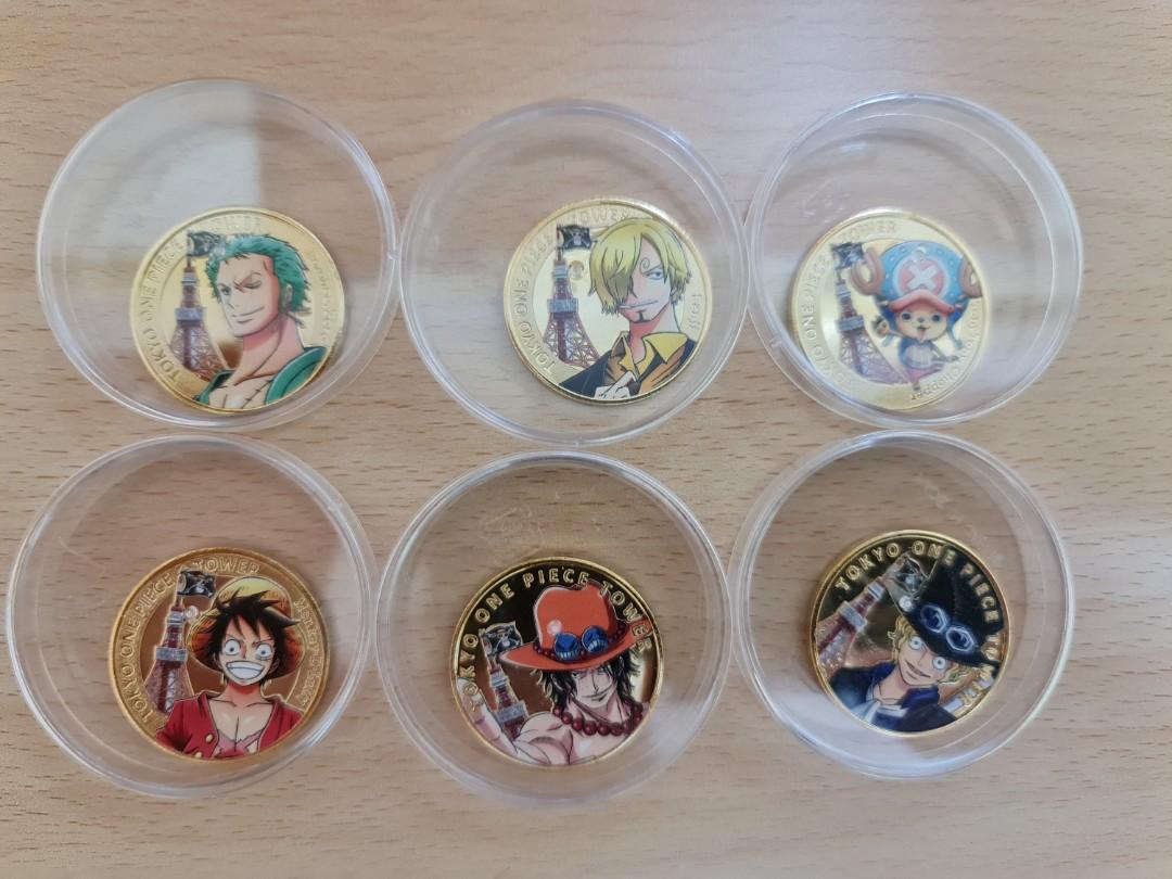 One piece tokyo tower coin, Hobbies & Toys, Memorabilia & Collectibles ...