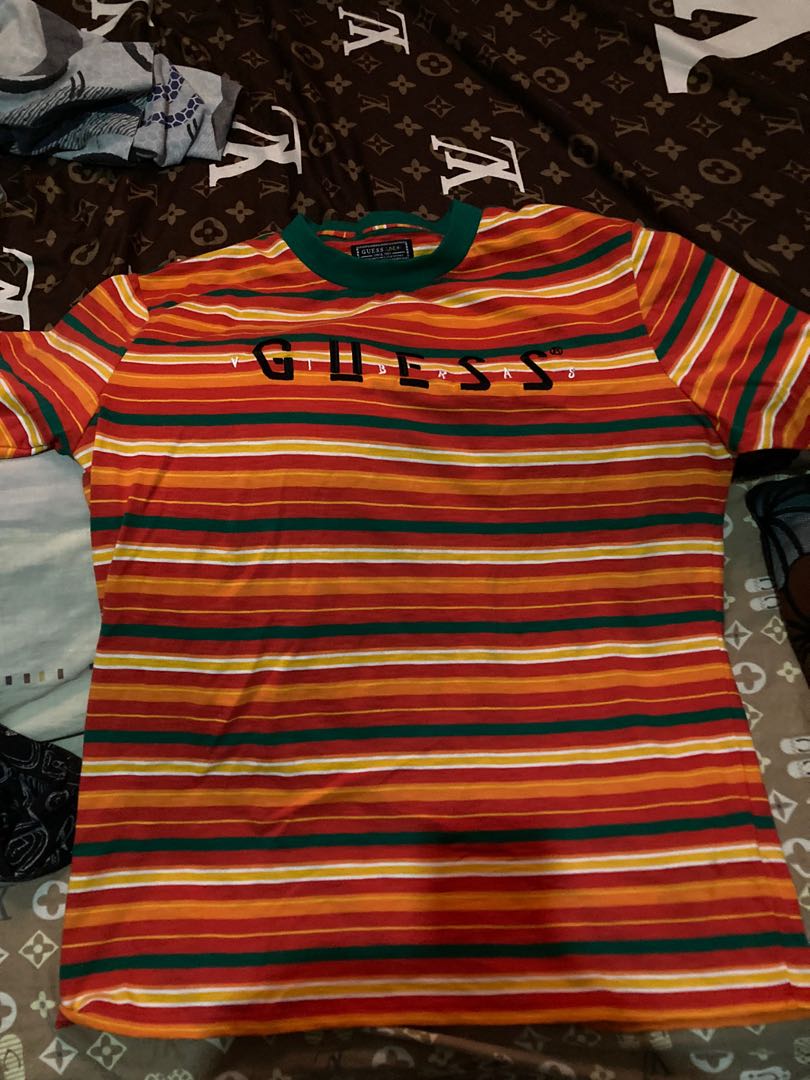 ORIGINAL Guess Shirt Vibras, Men's Fashion, Tops & Sets, Tshirts & Polo ...