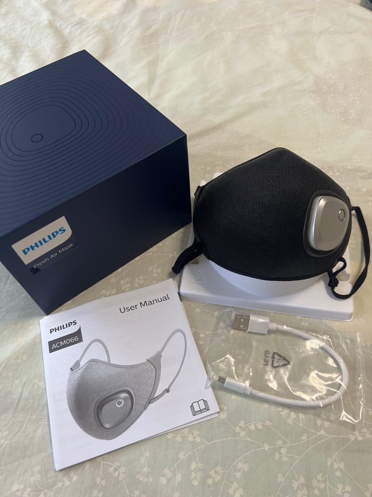 Philips Fresh Air Mask Series 6000 (ACM066/01), Health & Nutrition ...