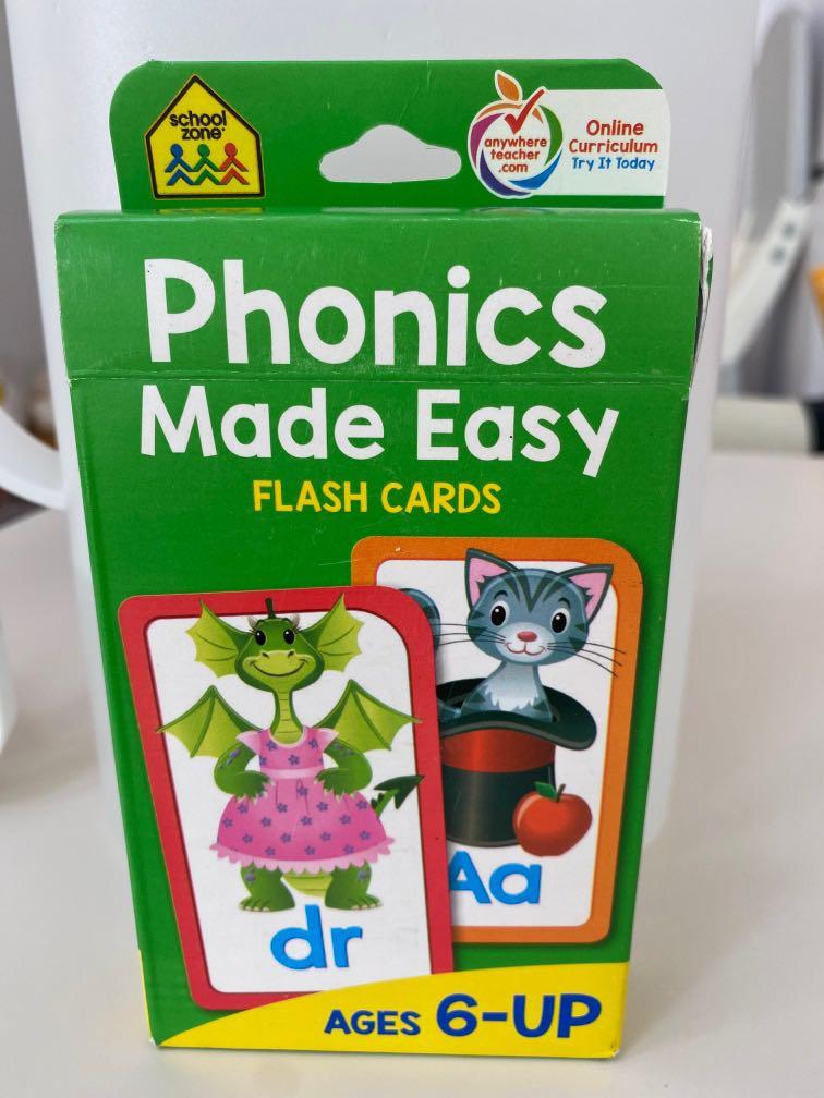 Phonics made easy flash cards, 兒童＆孕婦用品, 嬰兒玩具 - Carousell