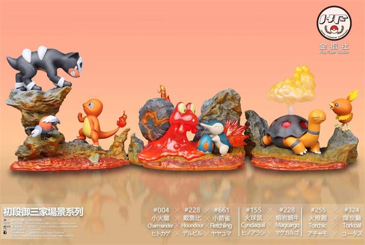 [PO] King Finger Studios - Pokemon Unevolved Starter Pokemon Series ...