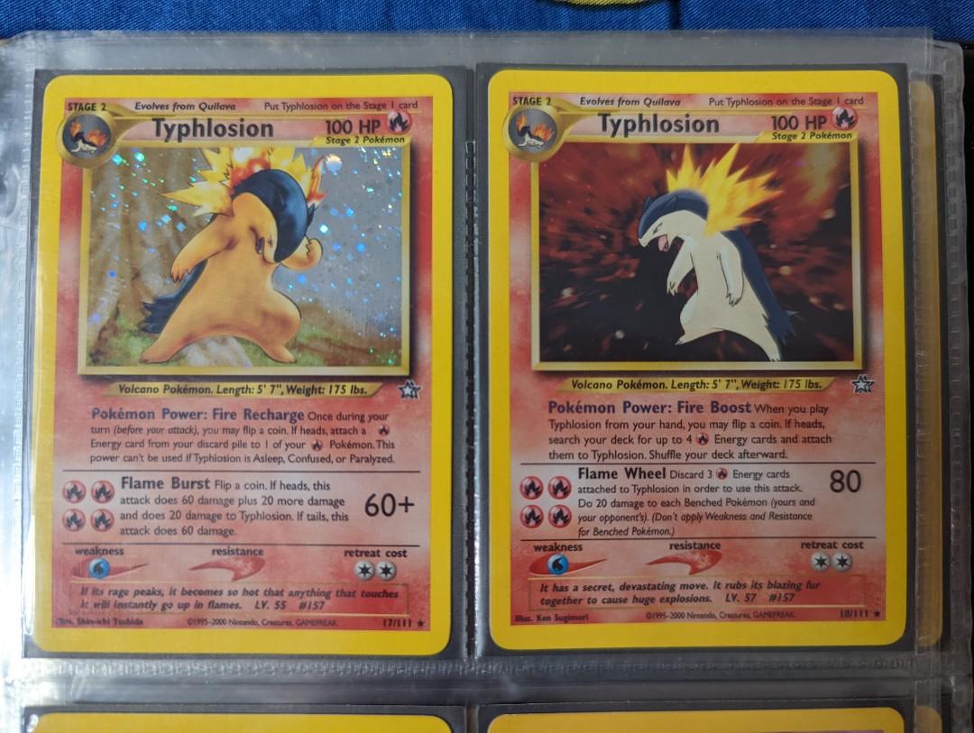 Pokemon TCG neo genesis whole set, 興趣及遊戲, 玩具 & 遊戲類 - Carousell