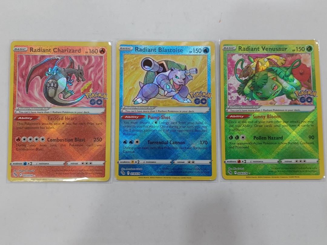 Pokemon TCG Radiant set, Hobbies & Toys, Toys & Games on Carousell
