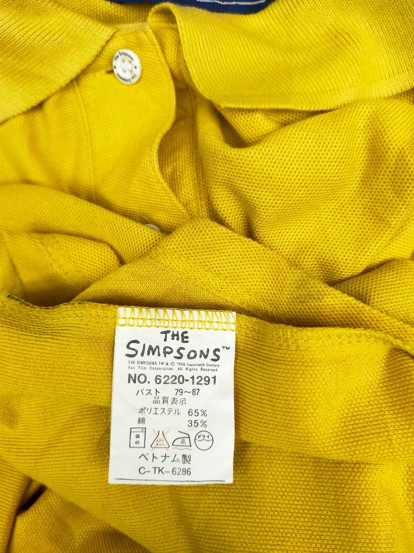 Polo Shirt The Simpsons, Fesyen Pria, Pakaian , Atasan di Carousell