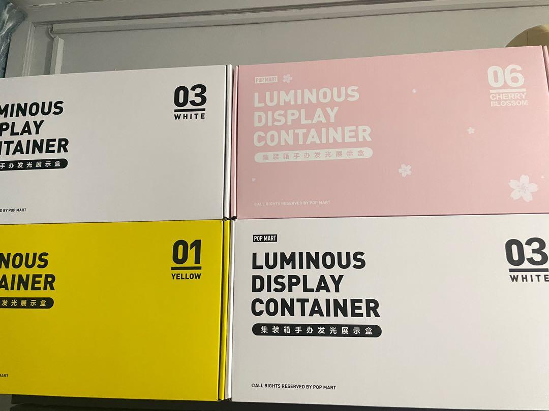 Popmart container, Hobbies & Toys, Toys & Games on Carousell