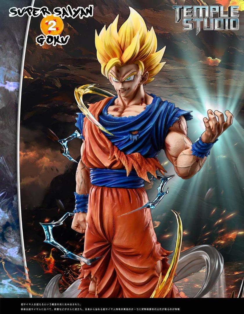 【PRE-ORDER】 Temple Studio - Dragon Ball 1/4th Scale Super Saiyan 2 Goku ...