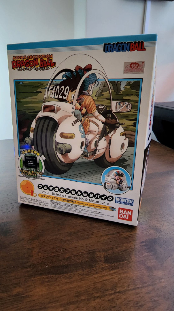 [Pre-owned] Dragonball - Bulma's Capsule Motorcycle by Bandai, Hobbies ...