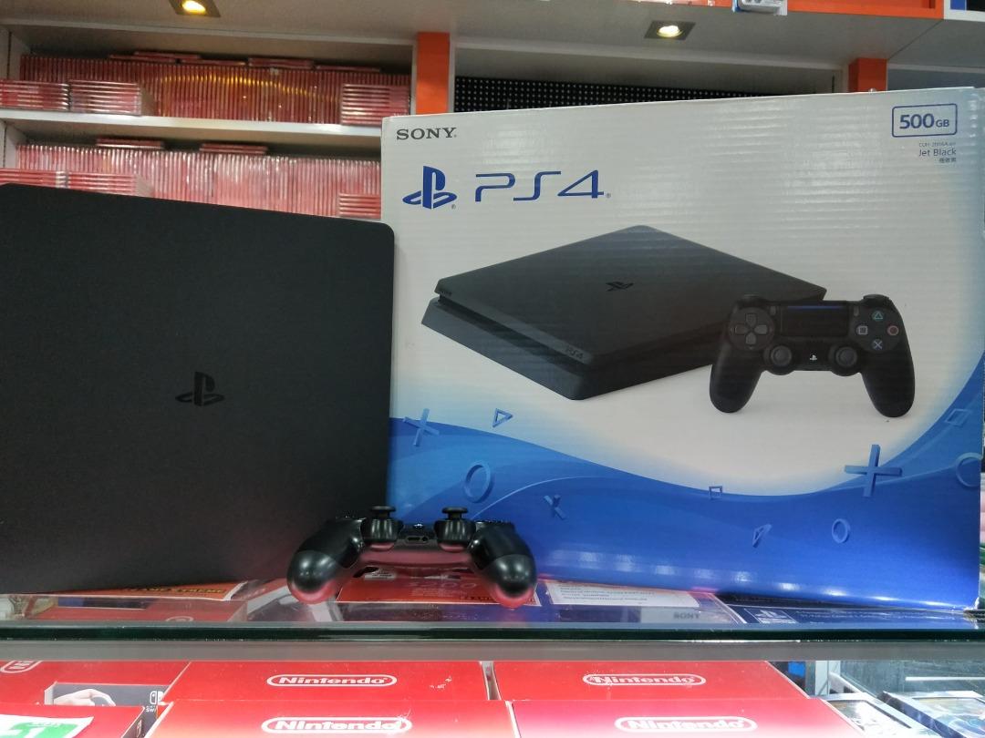 Preowned PS4 Slim trade in promotion, Video Gaming, Video Game Consoles ...