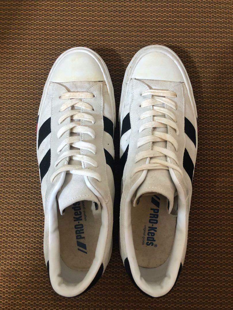 Pro-Keds 1990至00年代 舊版 Royal Plus 球鞋 波鞋 90s 00s / Size US10 , 男裝, 鞋, 波鞋 ...