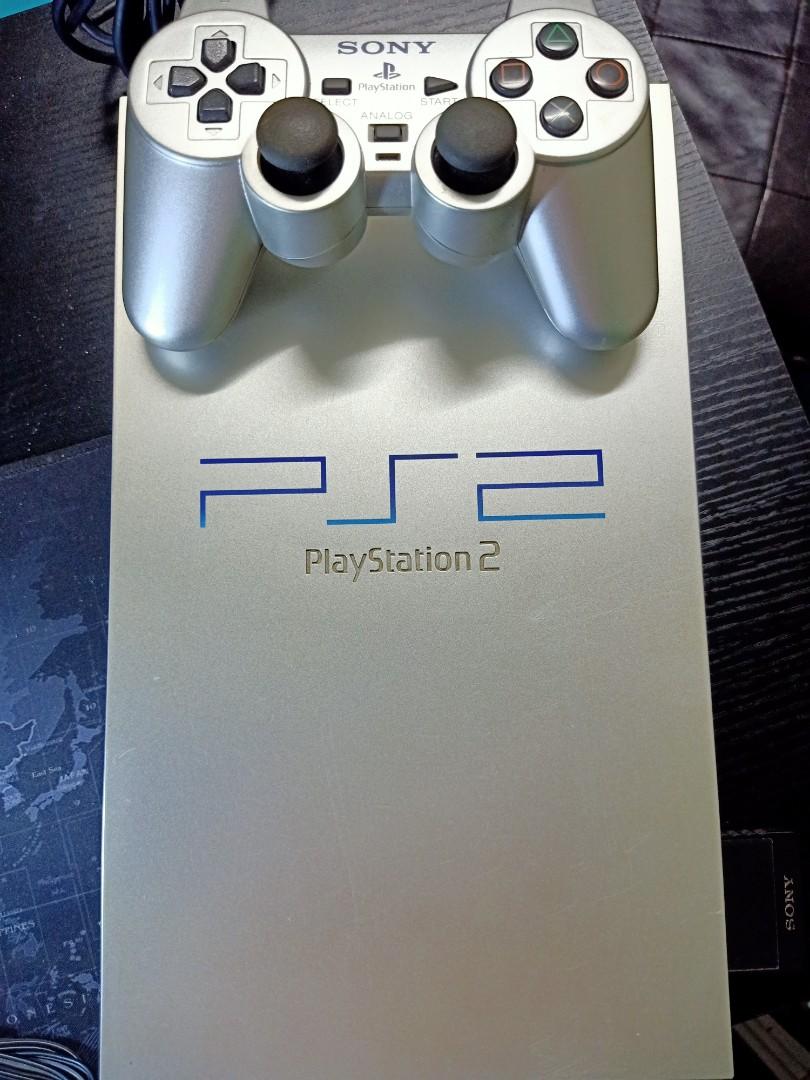 PS2 Silver Fat (collection) faulty set, Video Gaming, Video Game ...