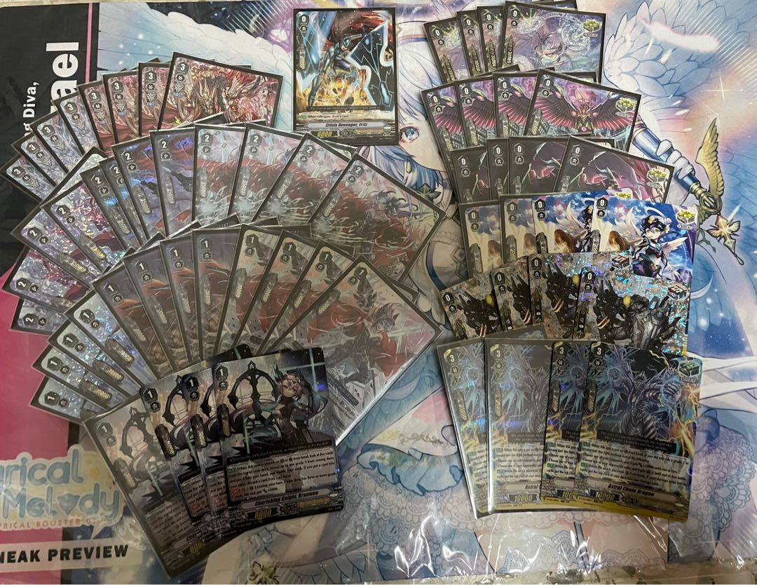 Raging Form Dragon RFD Deck ENGLISH Revengers vanguard, Hobbies & Toys ...