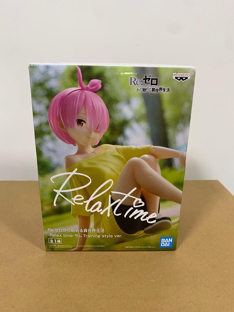 Re zero 從零開始的異世界生活 relax time 拉姆 ram 訓練裝 training style ver 景品 figure 闊 ...