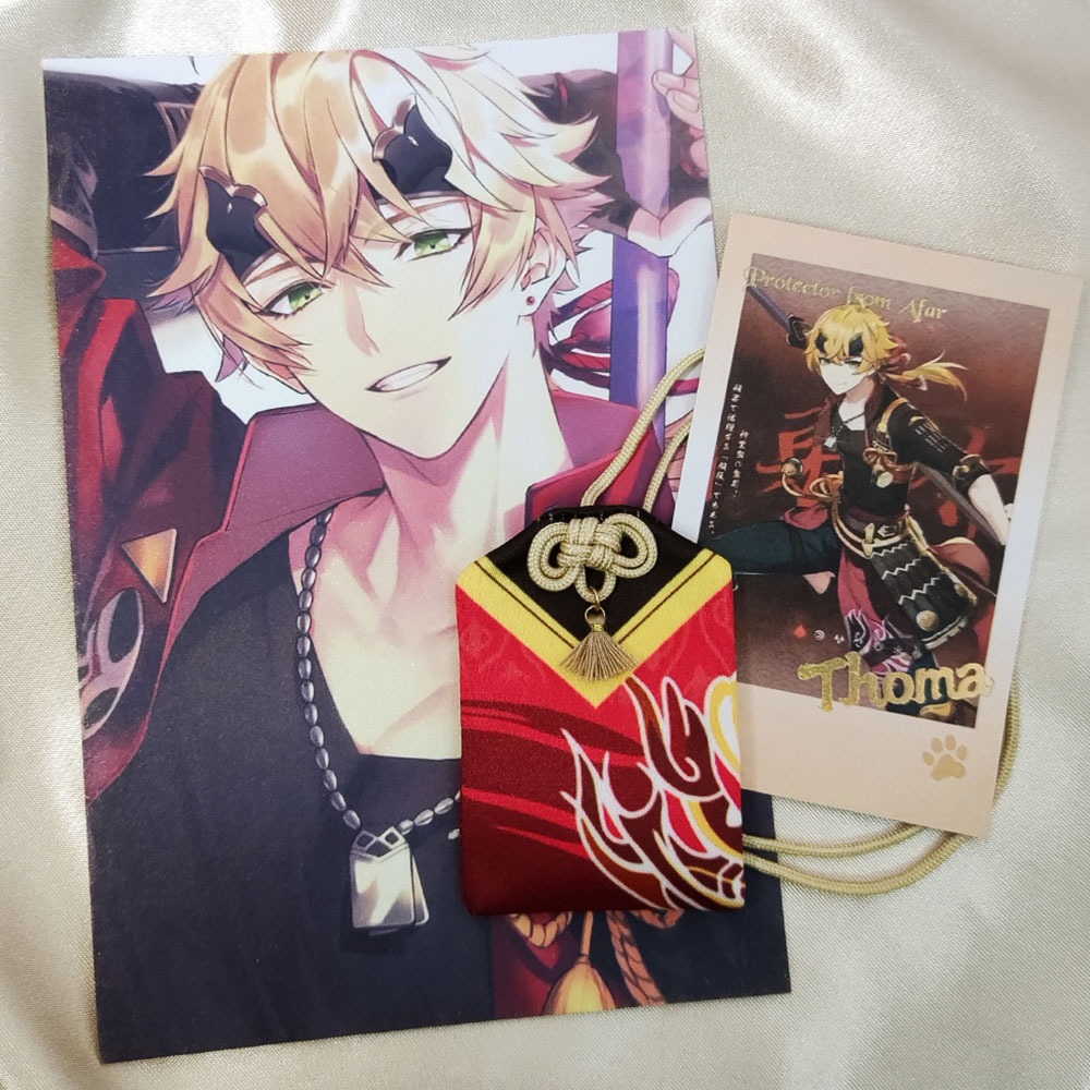 [READYSTOCK] Genshin Impact Thoma Omamori Genshin Thoma Genshin ...