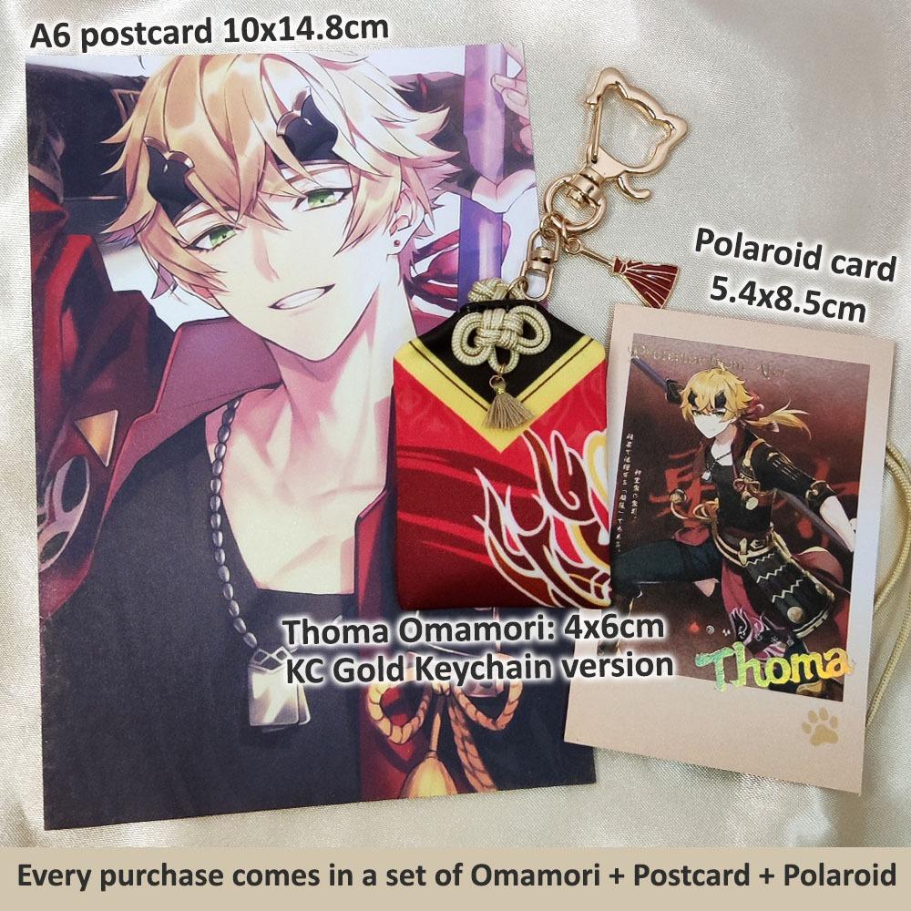 [READYSTOCK] Genshin Impact Thoma Omamori Genshin Thoma Genshin ...