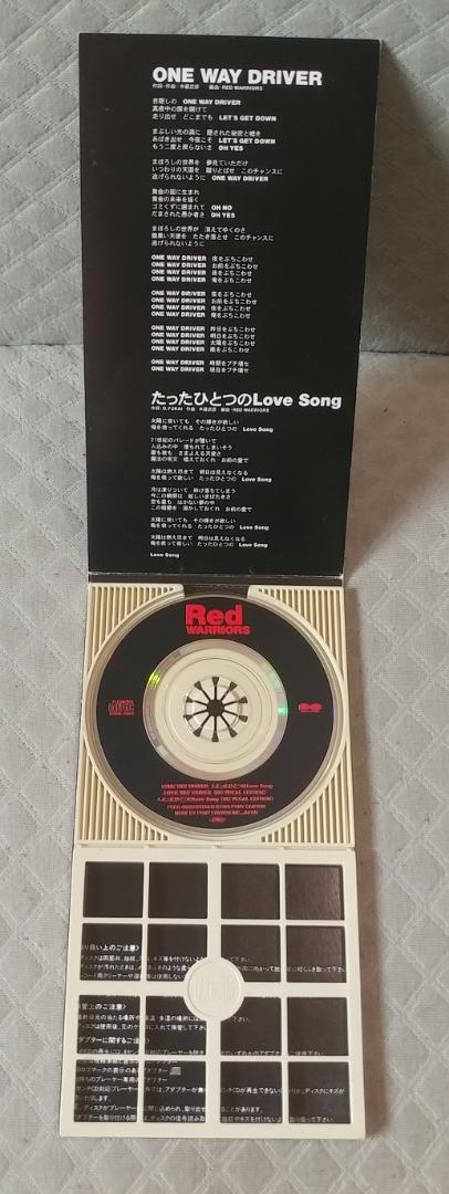 RED WARRIORS （レッド・ウォーリアーズ） - ONE WAY DRIVER 日版 二手單曲 CD, 書籍、休閒與玩具, 收藏 ...