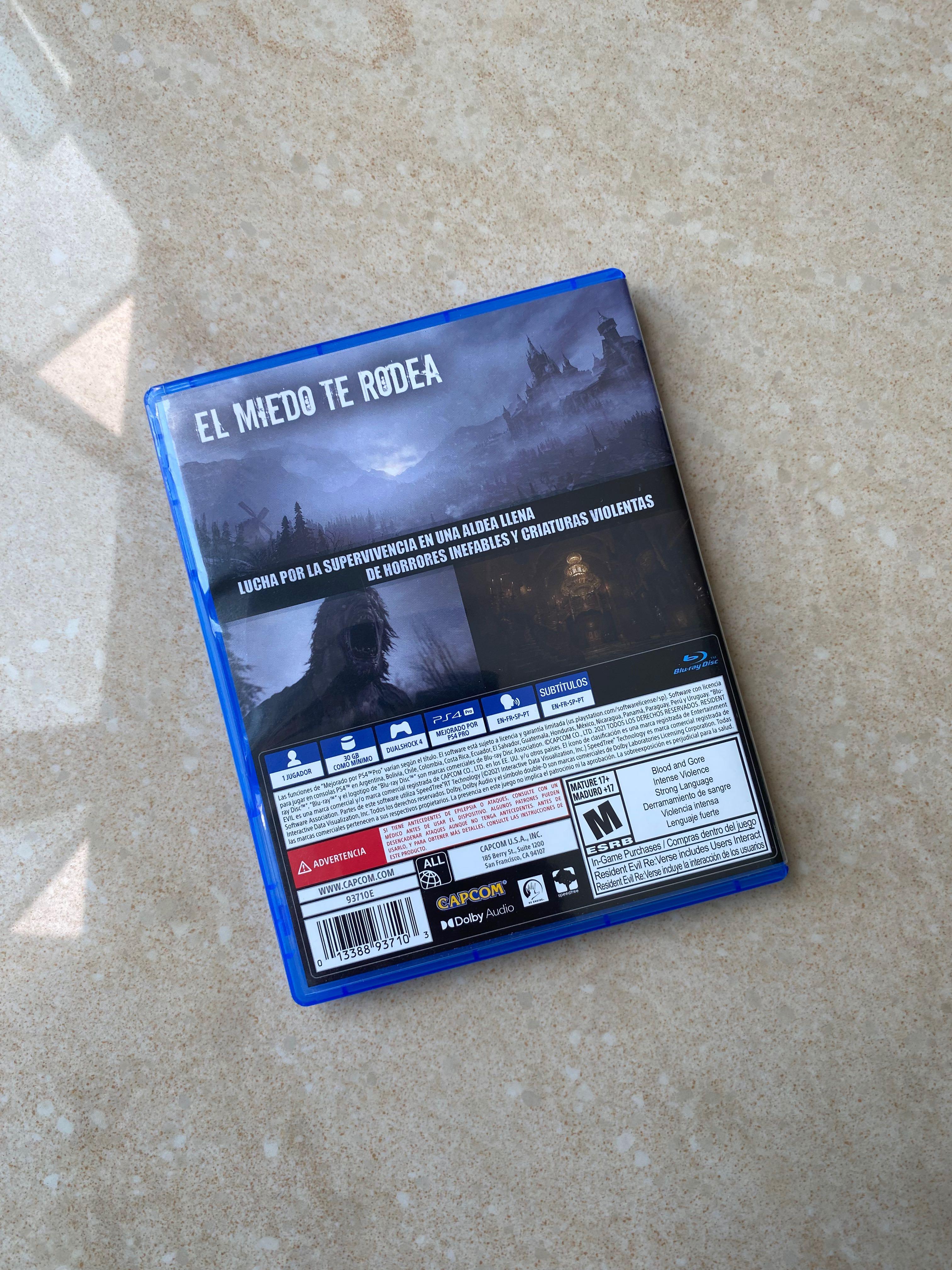 Resident Evil Village (RE8) PS4 Edition, Video Gaming, Video Games ...