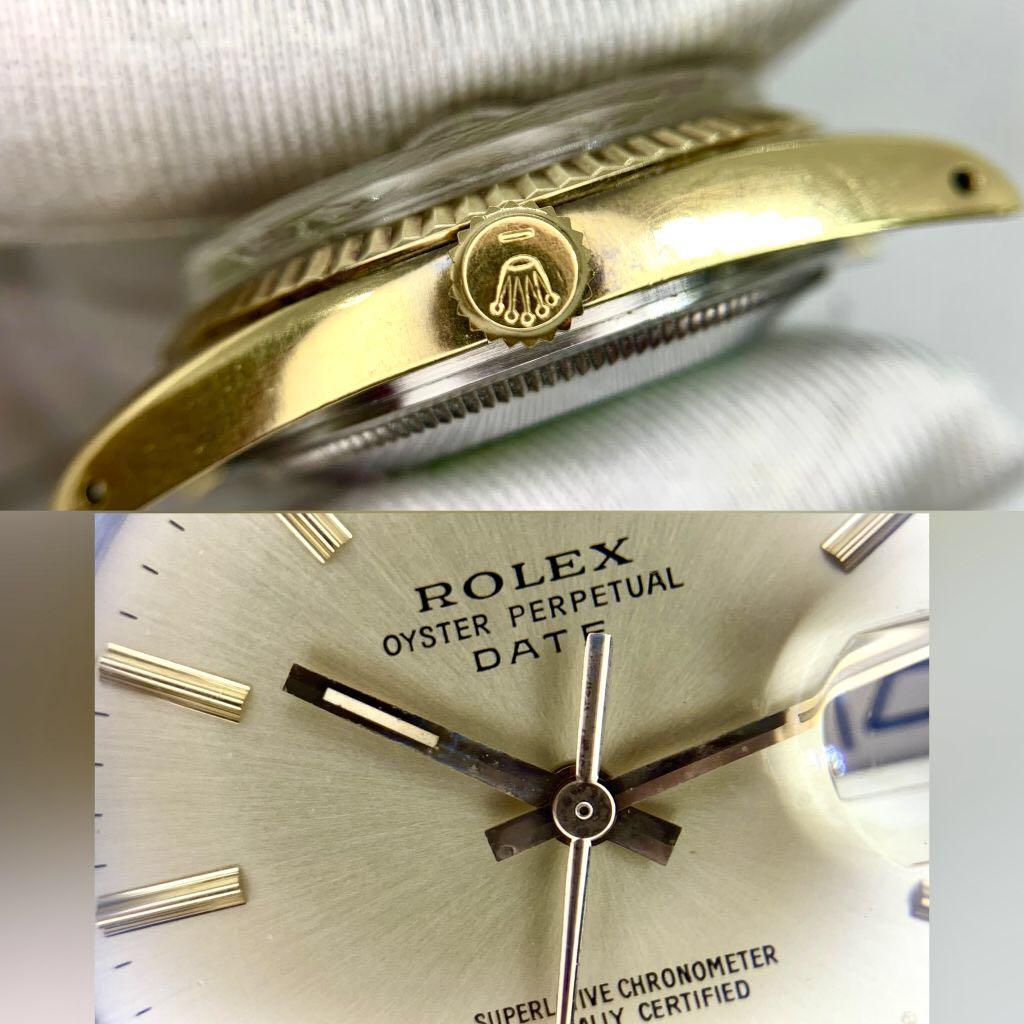 ROLEX 15505 OYSTER PERPETUAL DATE WATCH FACE ONLY (1985) 227012376 ...