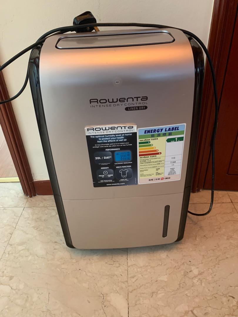 Rowenta dehumidifier, TV & Home Appliances, Air Conditioners & Heating ...