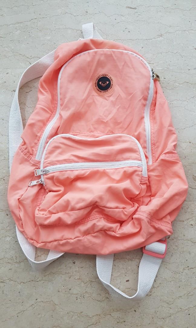 roxy backpacks pink