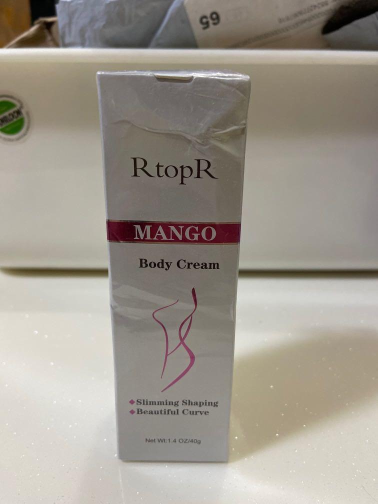 RtopR MANGO body cream & bright moisturising liquid, Beauty & Personal ...