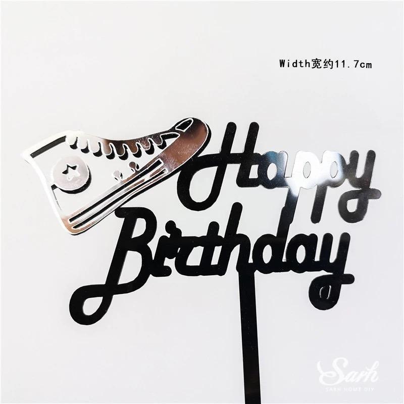 Running shoes cake topper | Sneakers | Trainers Birthday Cake Topper ...