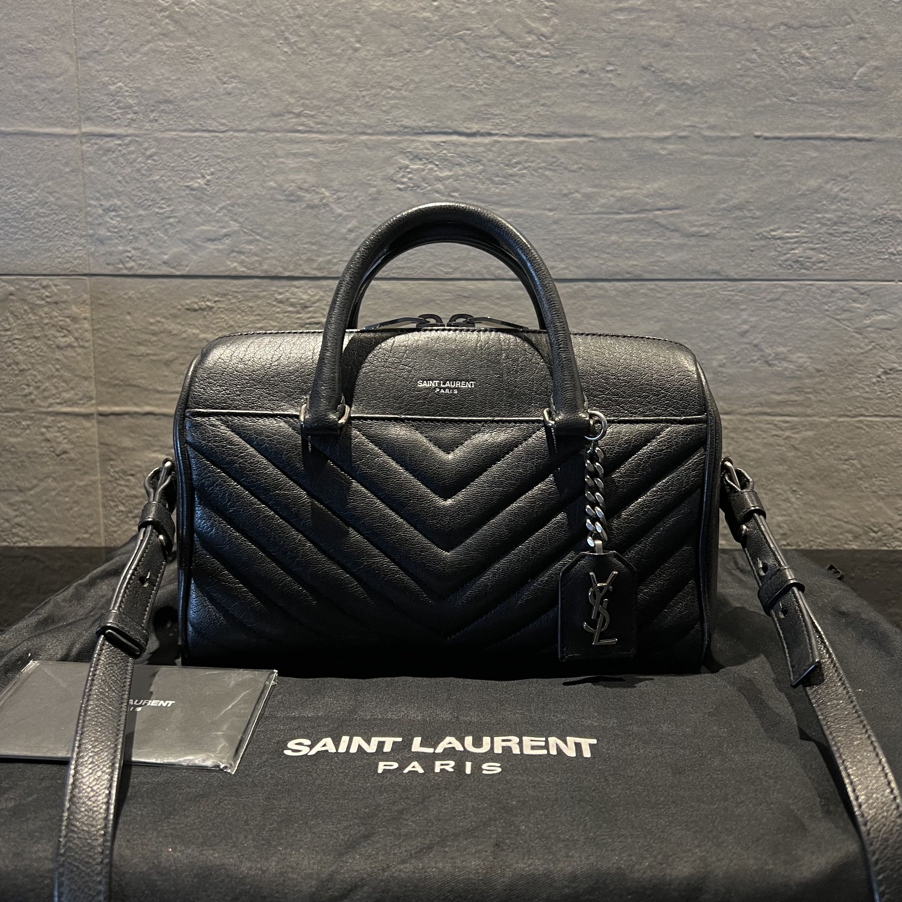Saint Laurent Mini Duffle Cross Body Bag, Women's Fashion, Bags ...
