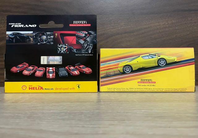 Shell Helix Ferrari Collectables, Hobbies & Toys, Collectibles ...