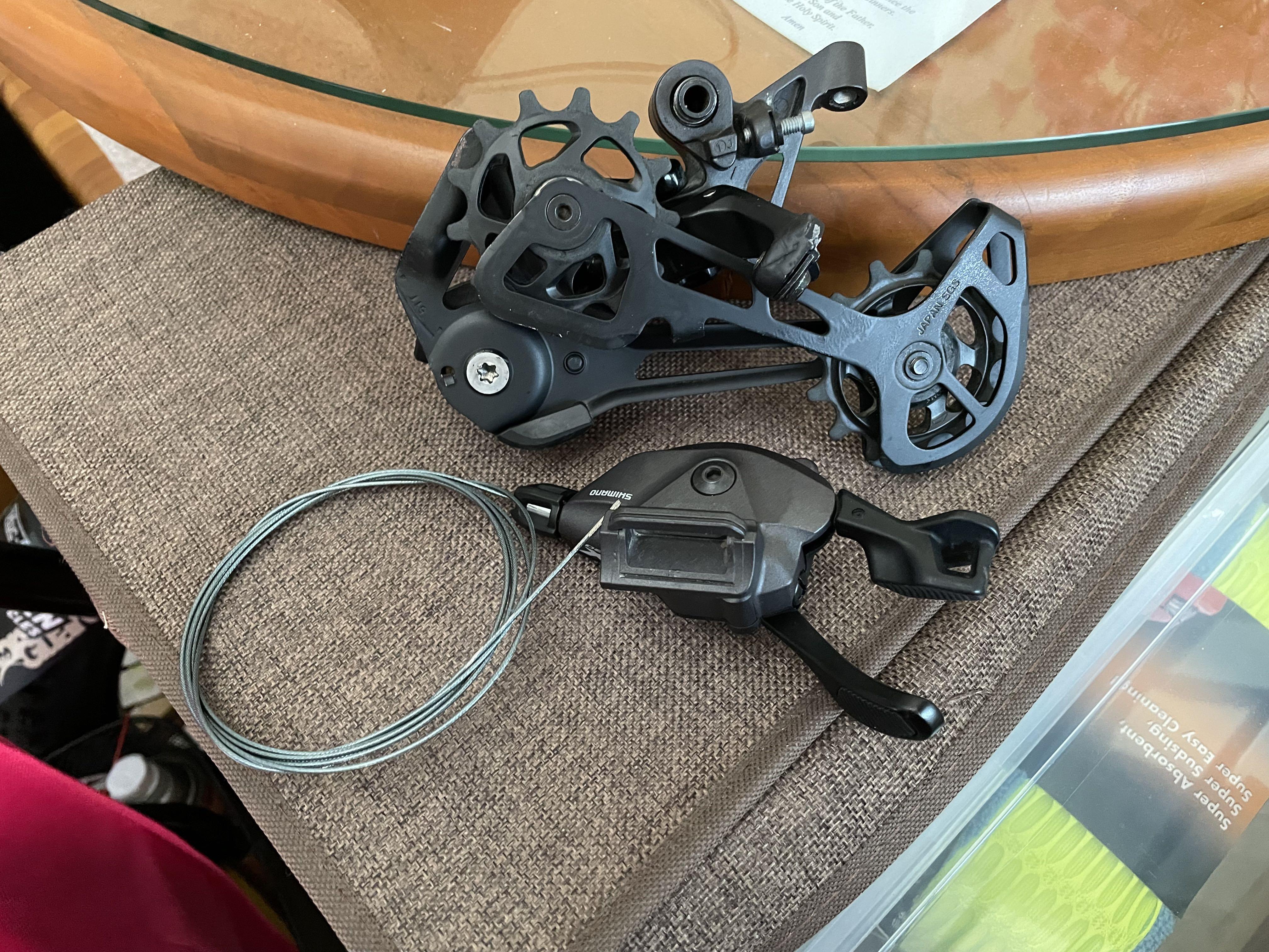 Shimano XT, MT8100 12 speed derailleur and shifter, Sports Equipment ...
