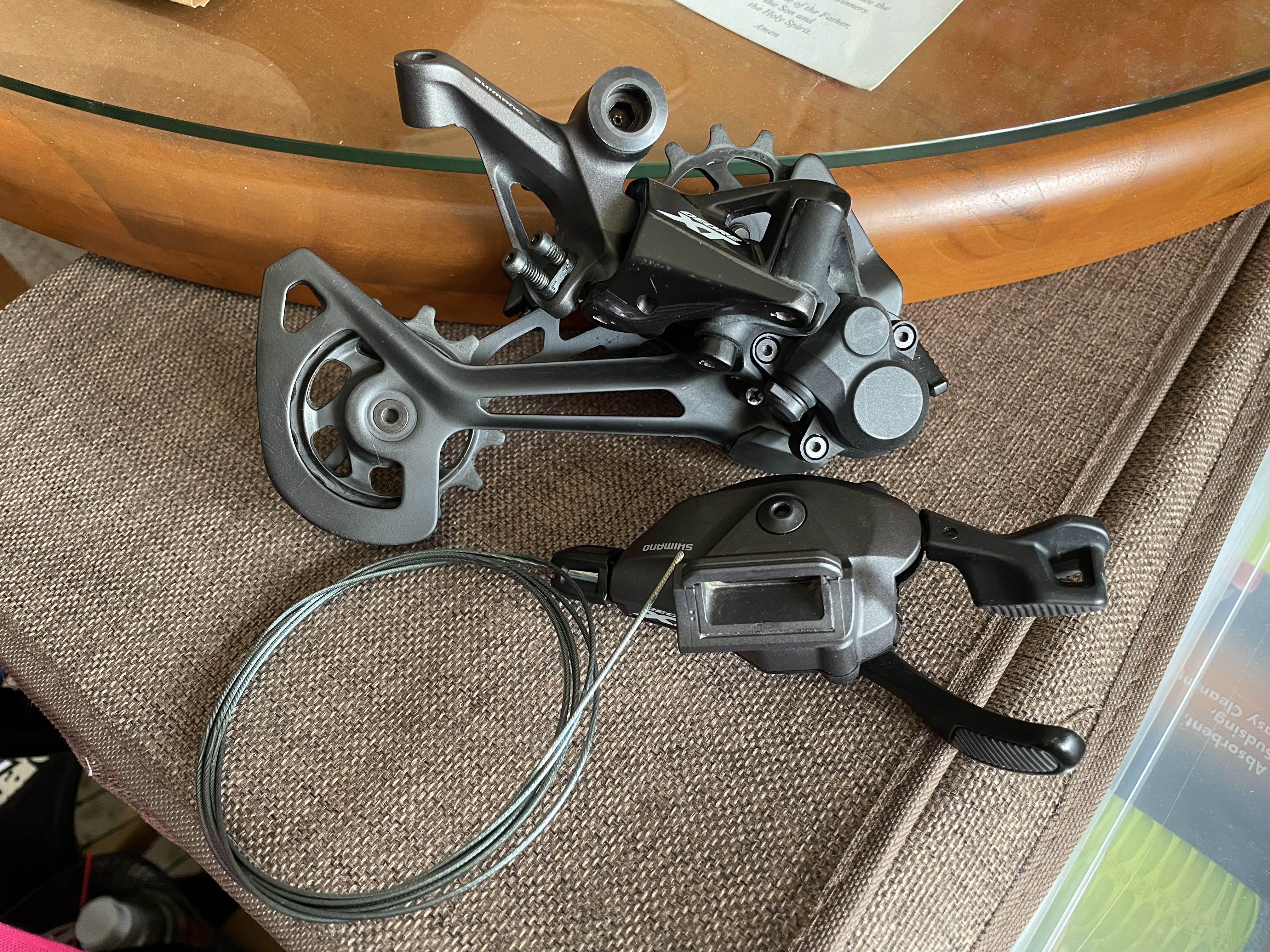 Shimano XT, MT8100 12 speed derailleur and shifter, Sports Equipment ...