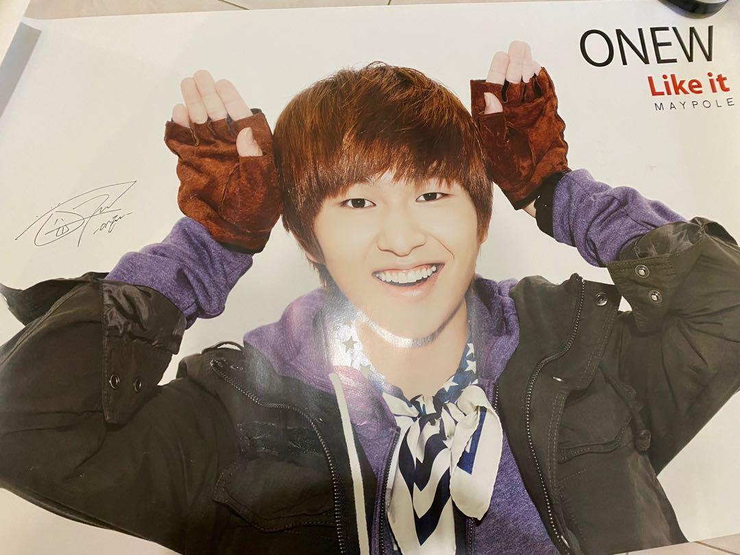SHINee Album Poster, Hobbies & Toys, Memorabilia & Collectibles, K-Wave ...