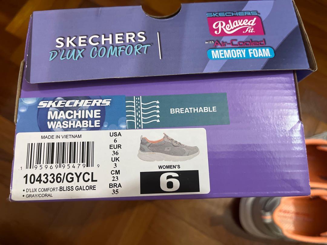 Skechers Dlux comfort, Women's Fashion, Footwear, Sneakers on Carousell