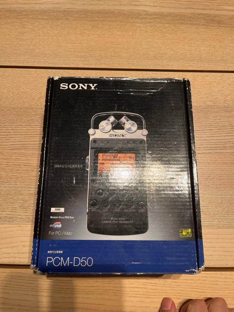 Sony PCM-D50 - pro digital audio recorder, Computers & Tech, Parts ...