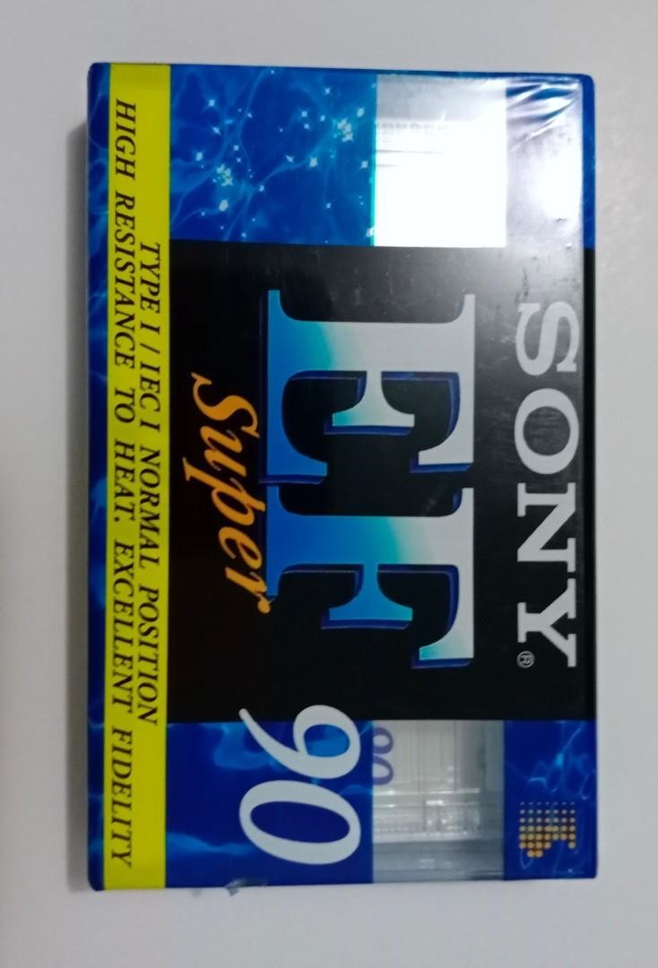 全新Sony super EF90 全新錄音帶, 音響器材, 其他音響配件及設備 - Carousell